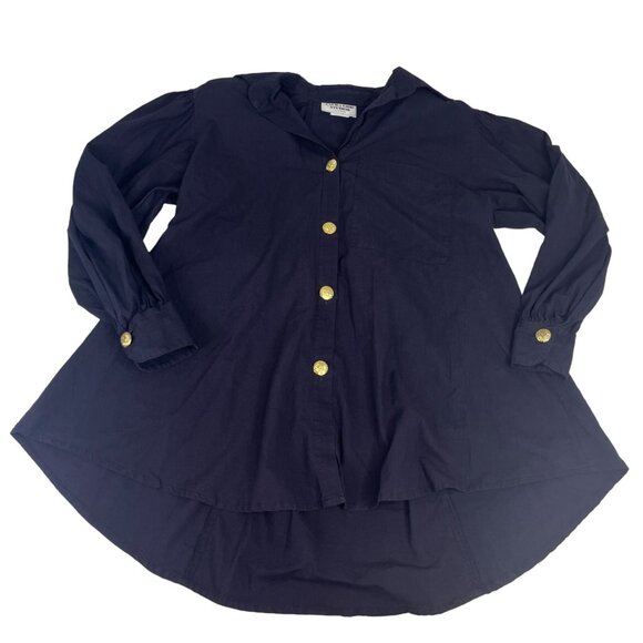 Laura Kidd Studios | Tops | Laura Kidd Studios Button Up Swing Tunic ...